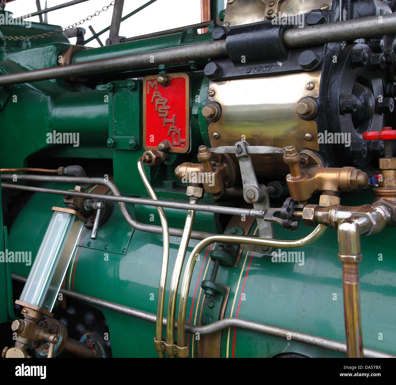 VINTAGE STEAM TRACTION ENGINE. ENGLAND. UK Stock Photo - Alamy