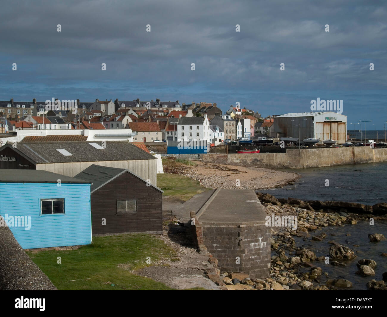 Saint Monans Harbour, Fife Stock Photo - Alamy