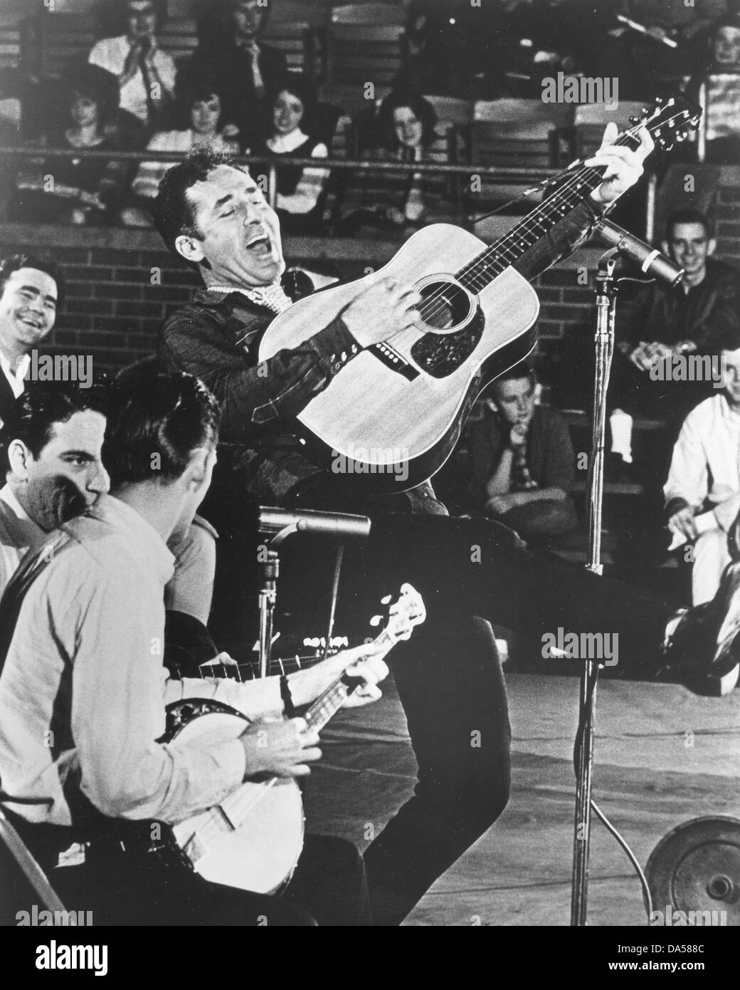 SHEB WOOLEY (1921-2003) US musician and film actor Stock Photo - Alamy