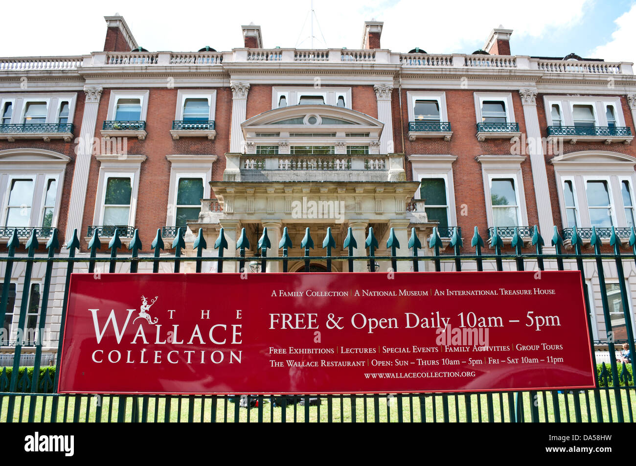 The Wallace Collection Museum, London, W1, UK Stock Photo - Alamy