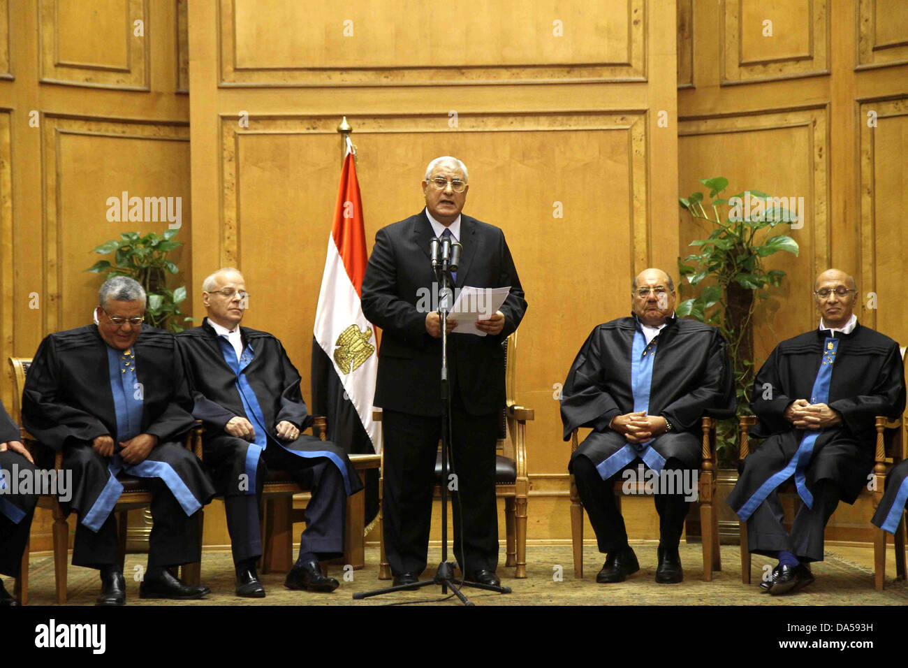 Egypt chief justice hi-res stock photography and images - Alamy