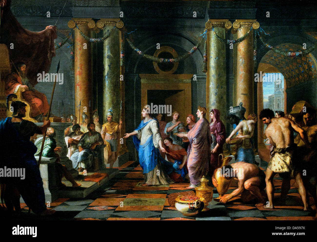 Solomon and queen of sheba hi-res stock photography and images - Alamy