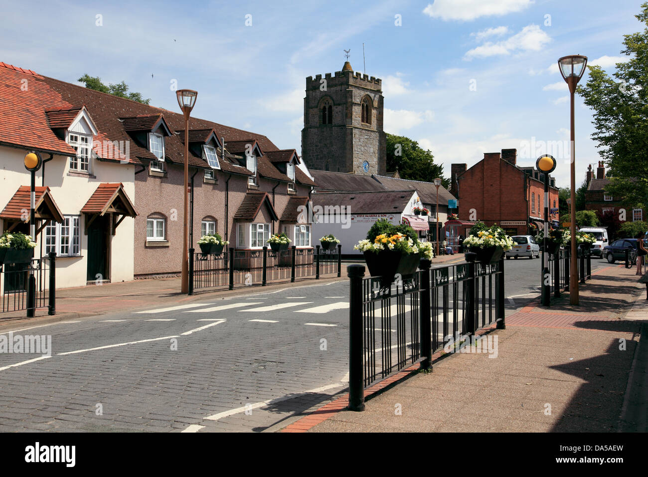 Church street chirk hi-res stock photography and images - Alamy