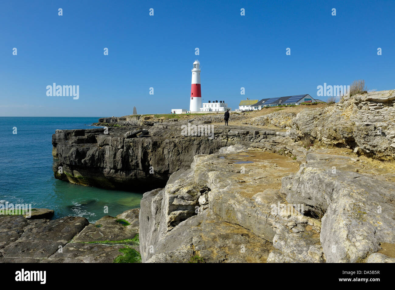Portland Bill Lighthouse Dorset England uk Stock Photo - Alamy