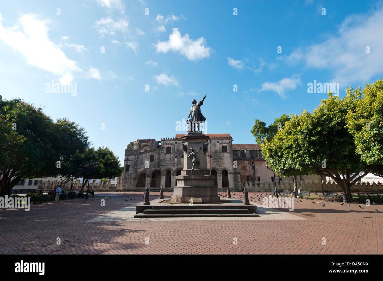 Town, City, Santo Domingo, Dominican Republic, Caribbean, monument ...