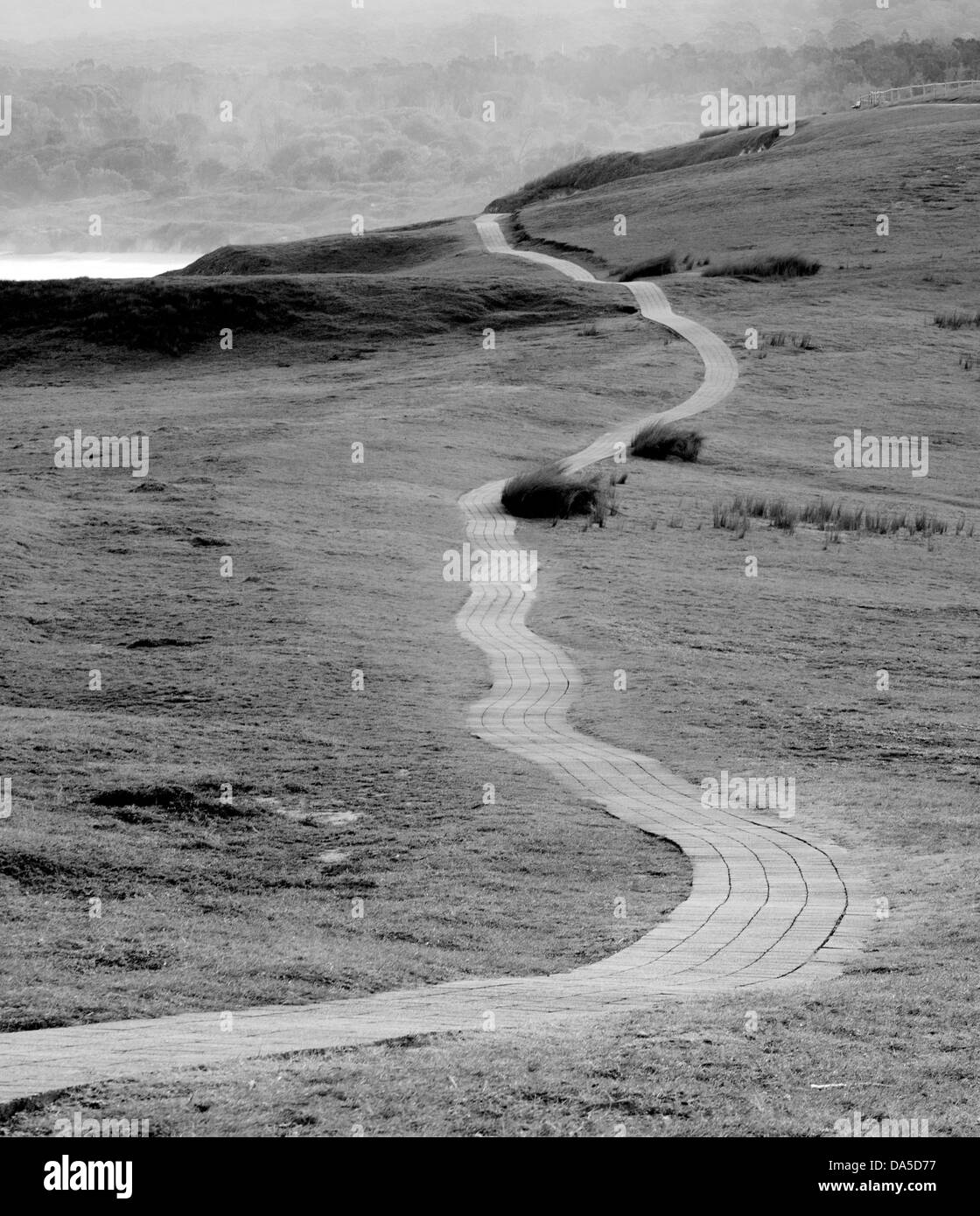 Winding path beach hi-res stock photography and images - Alamy