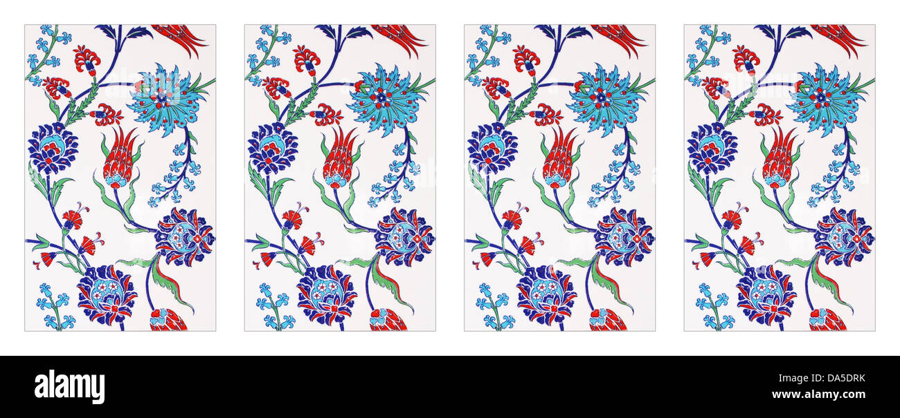 Ottoman Wall Tiles Stock Photo - Alamy