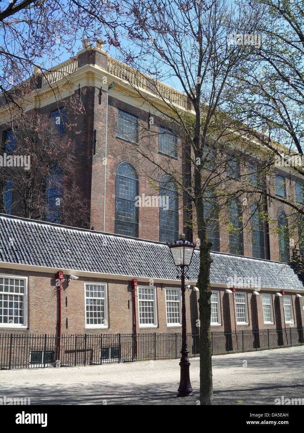 The Portuguese Synagogue in Amsterdam dating from 1675 still remains to ...