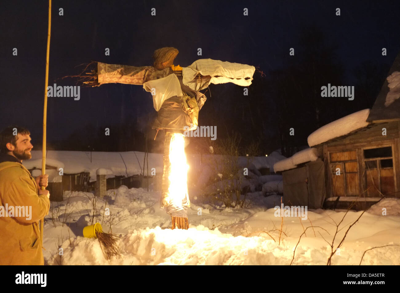 Burning doll house hi-res stock photography and images - Alamy