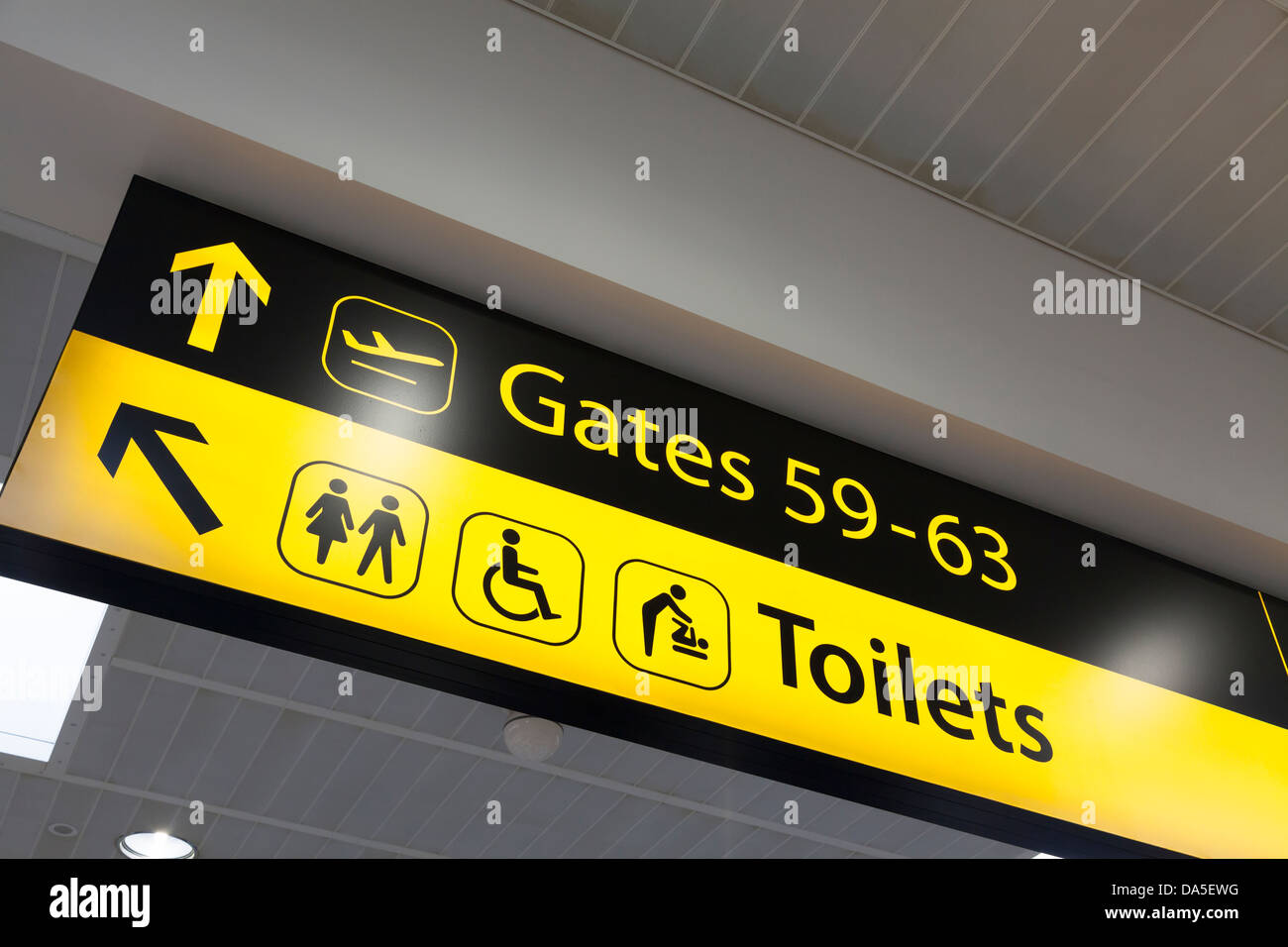 Airport Gate Signs