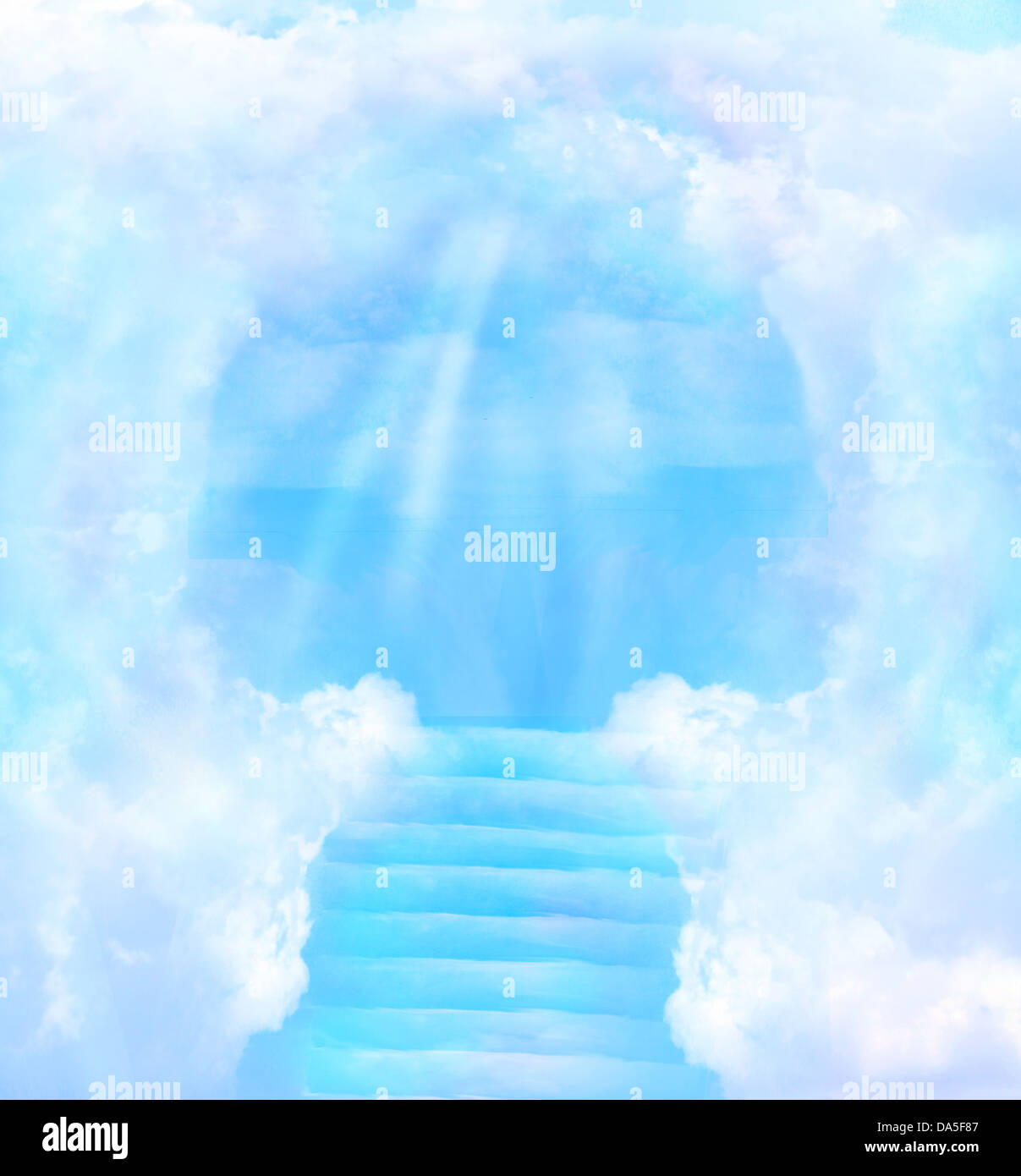 stairs in sky Stock Photo - Alamy