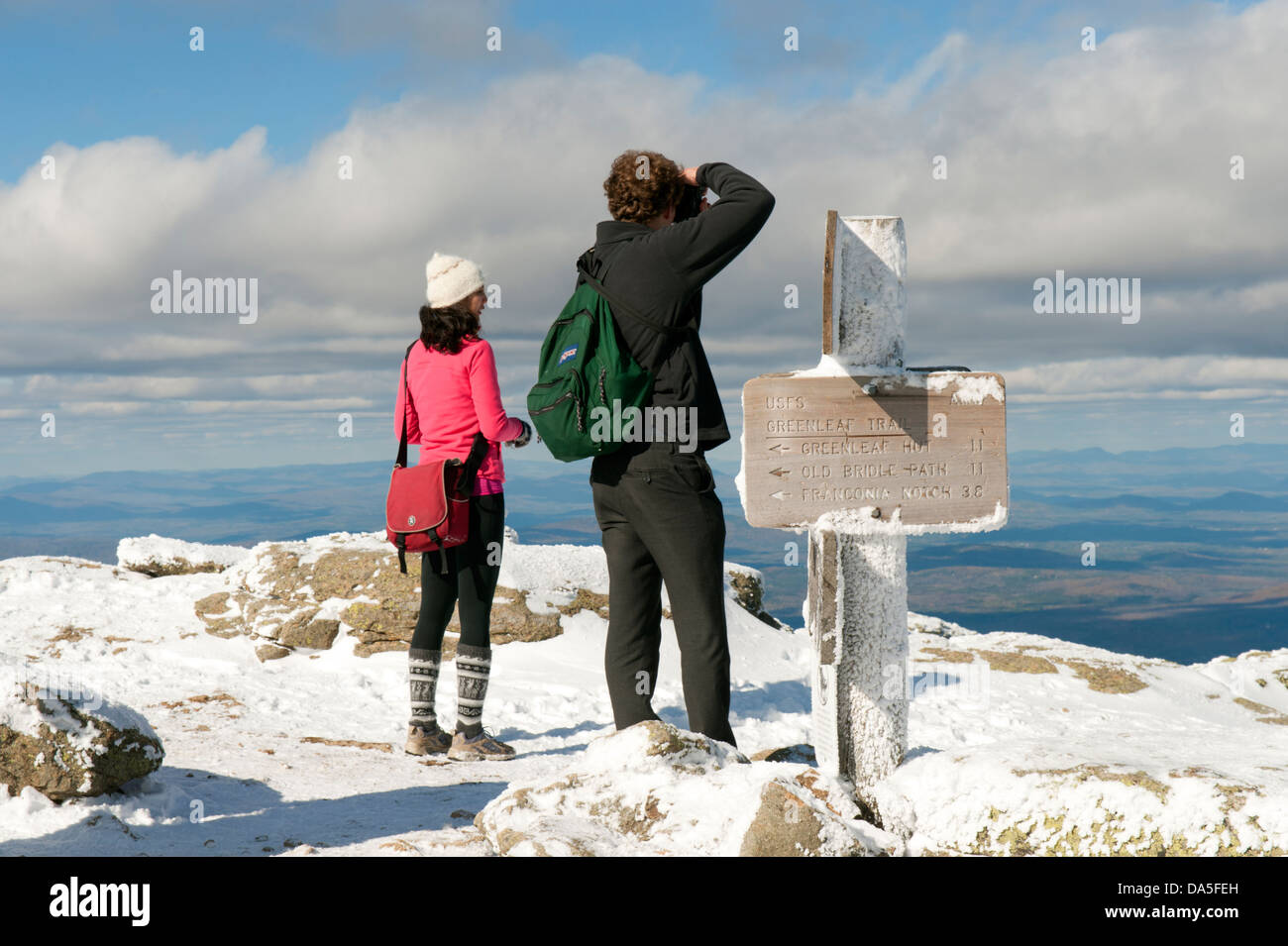 Mt lafayette summit hi-res stock photography and images - Alamy
