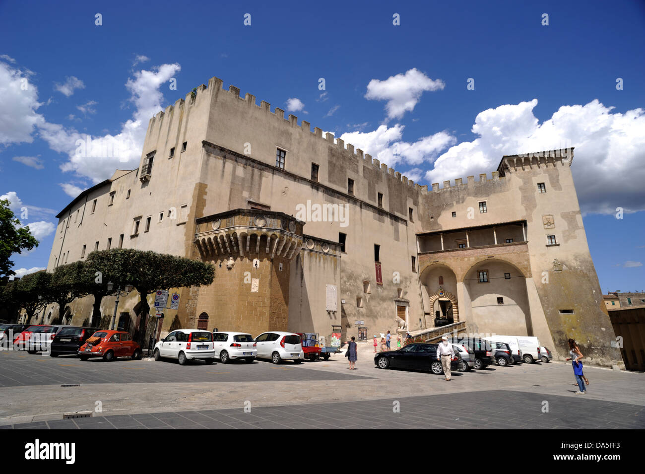 Italy, Tuscany, Pitigliano, Palazzo Orsini, museum Stock Photo - Alamy