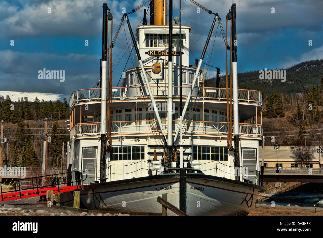 ss, Klondike, national, historic, site, Whitehorse, Yukon, Canada, ship ...