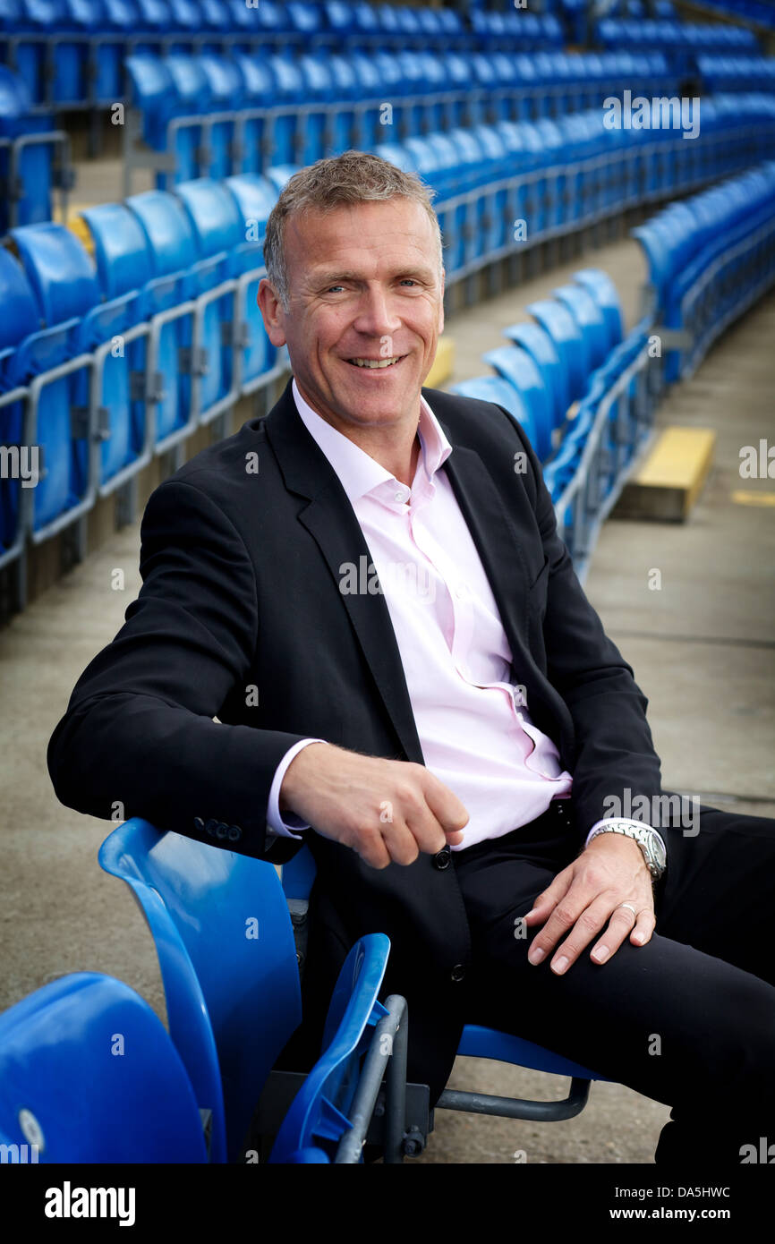 Alec Stewart pictured at Headingley Cricket Ground, Leeds Stock Photo ...