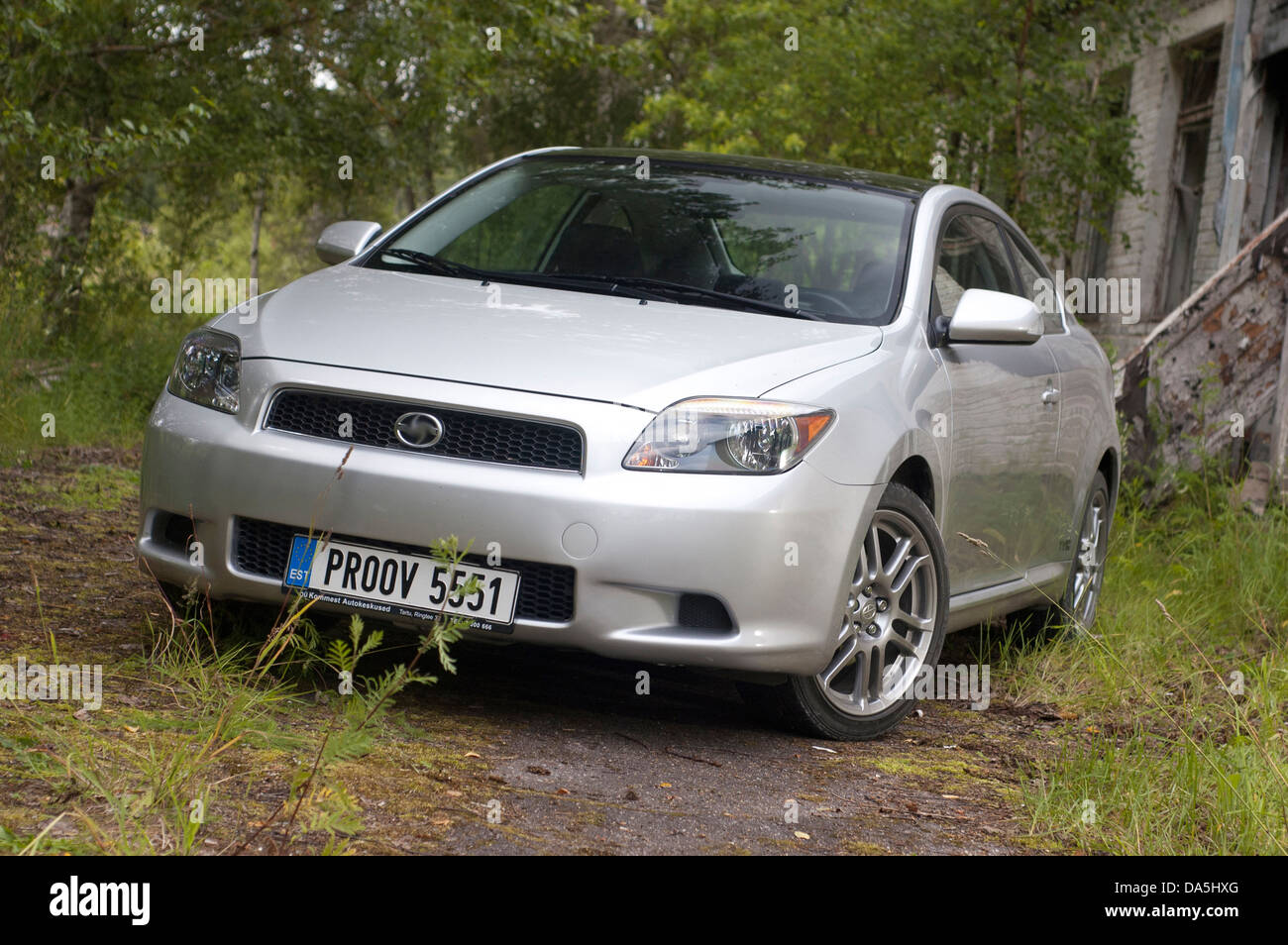 Modern Scion sports car Stock Photo - Alamy