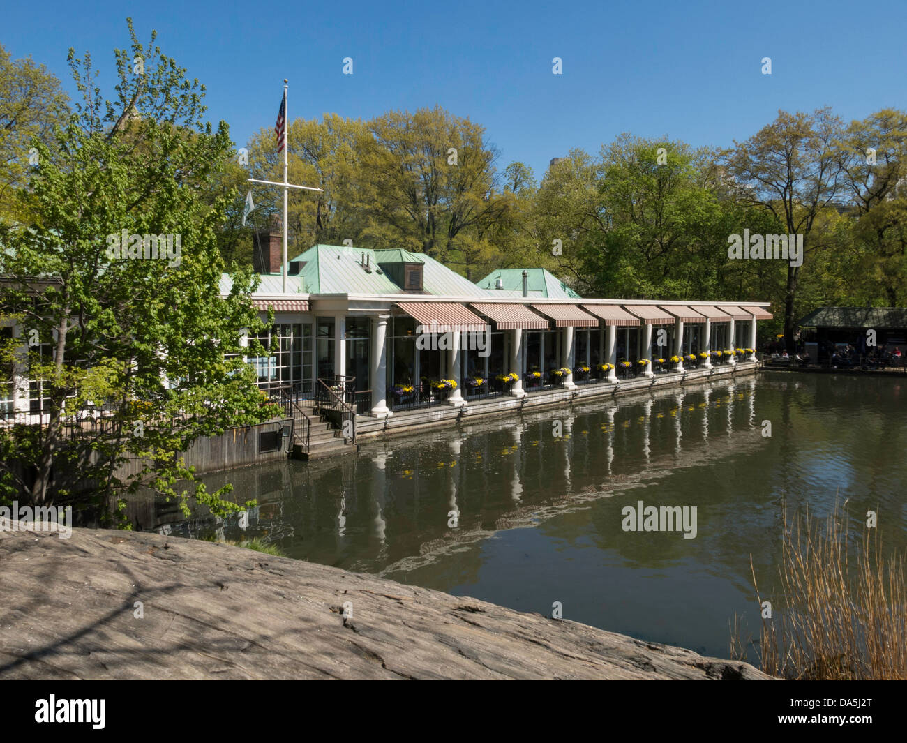 Loeb Boathouse in Central Park, NYC Stock Photo - Alamy