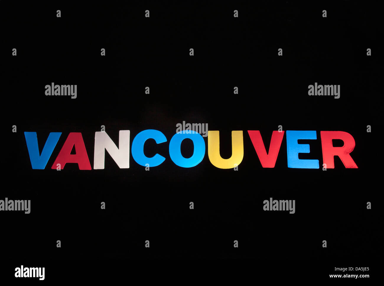 VANCOUVER BRITISH COLUMBIA CANADA SIGN Stock Photo - Alamy
