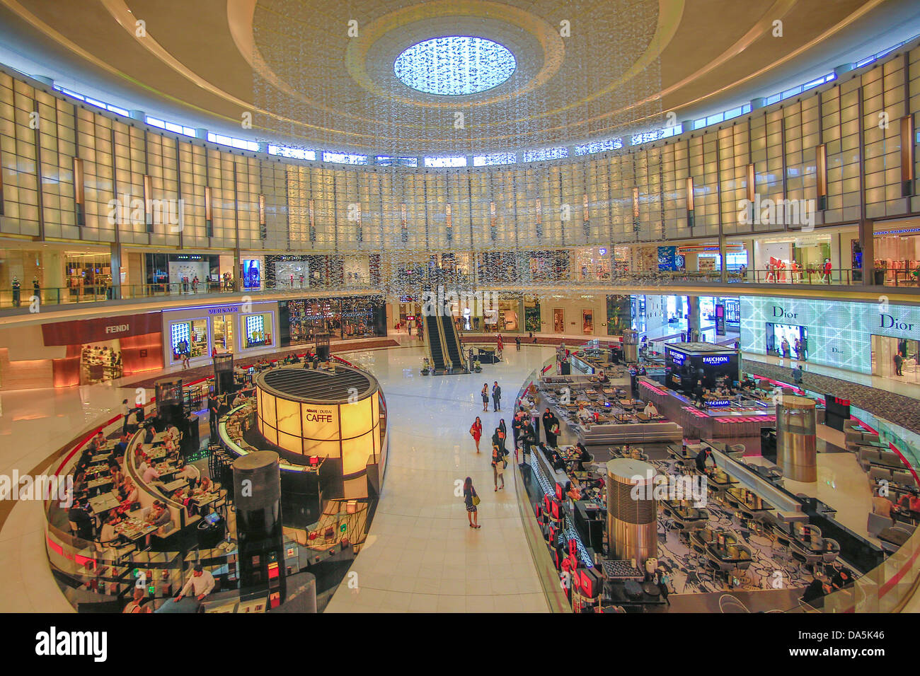 United Arab Emirates, UAE, Dubai, City, Mall, Dubai Mall, architecture ...