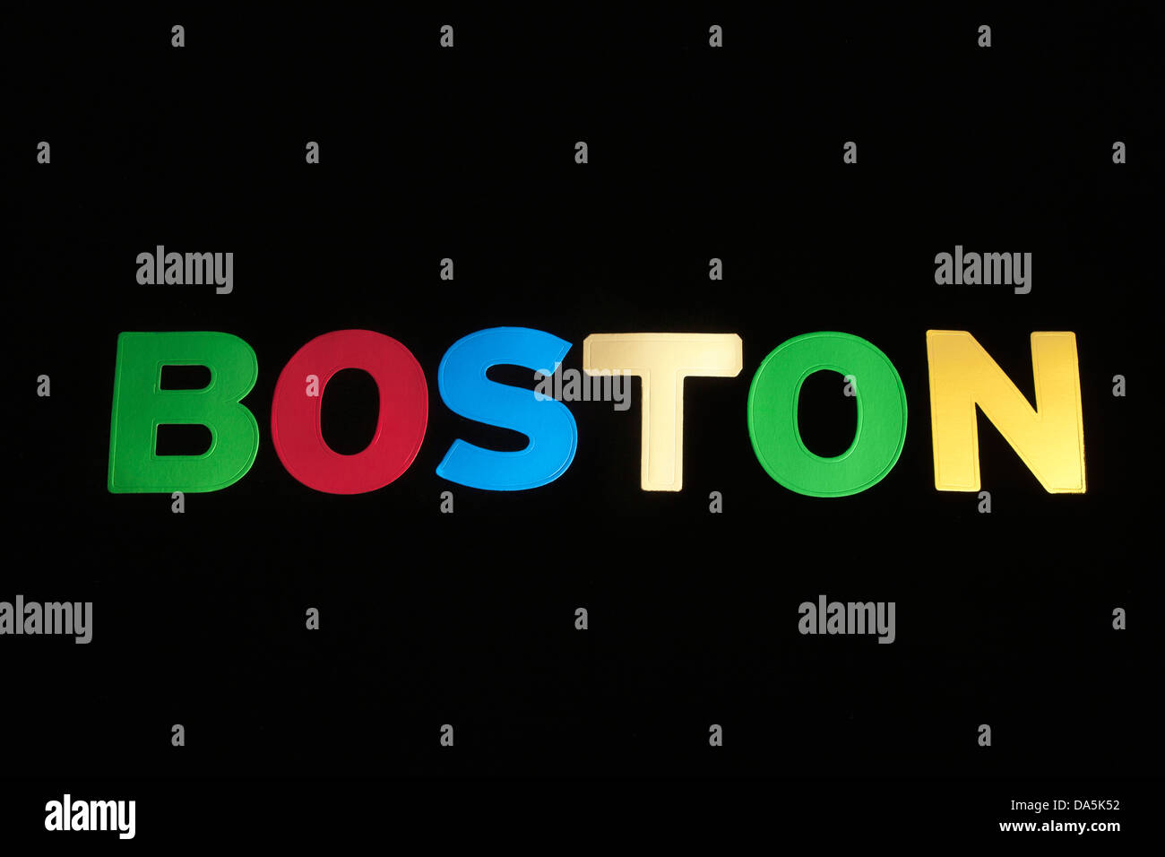 BOSTON MASSACHUSETTS USA SIGN Stock Photo - Alamy