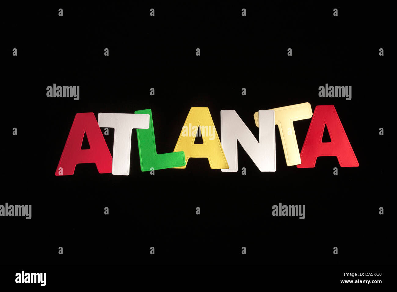 ATLANTA GEORGIA USA SIGN Stock Photo - Alamy