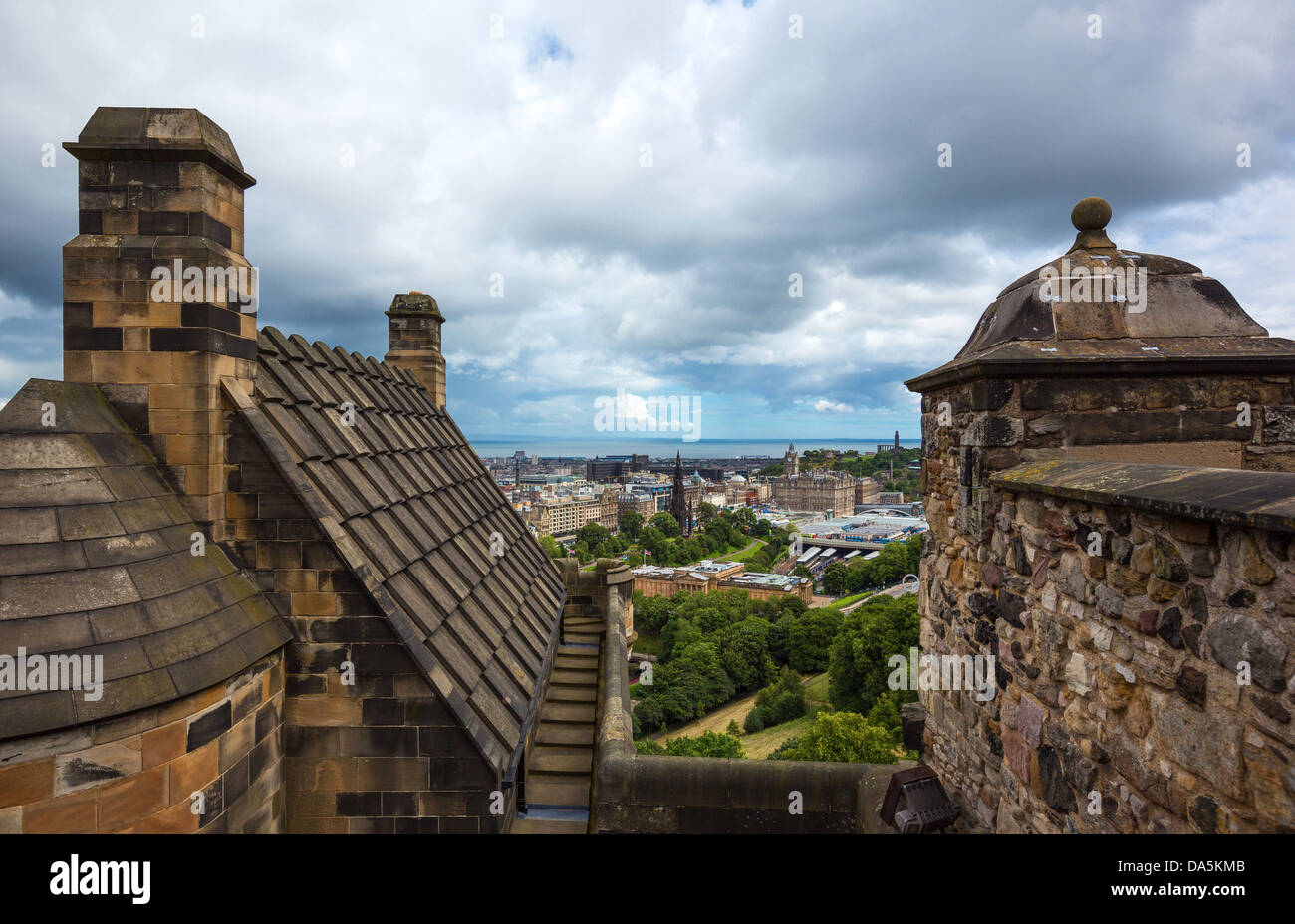 Europe Great Britain, Scotland, Edinburgh, the Argyle Tower of the ...