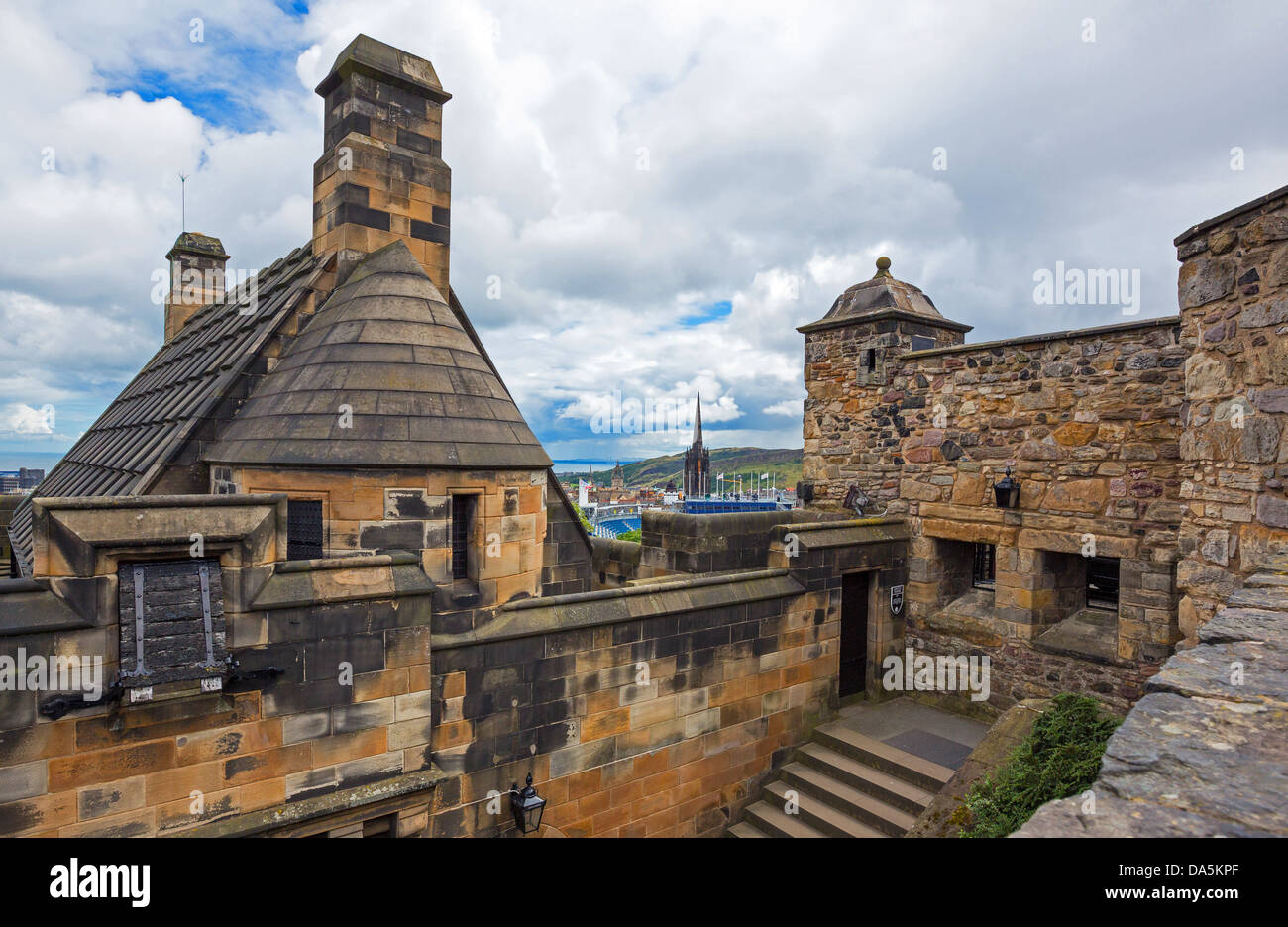 Europe Great Britain, Scotland, Edinburgh, the Argyle Tower of the ...