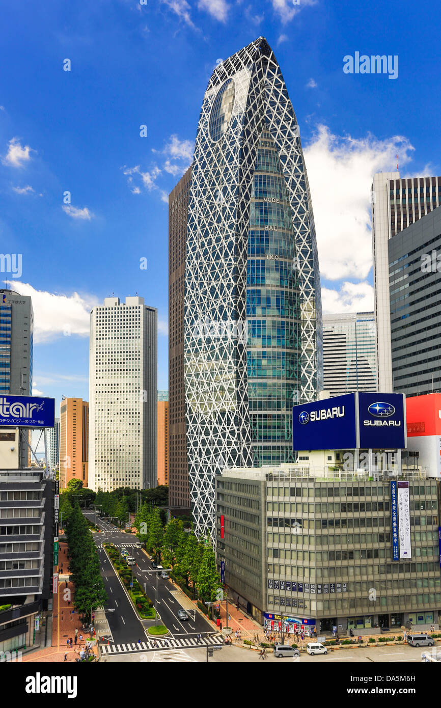 Japan, Asia, Tokyo, City, Shinjuku, District, skyscrapers, Cocoon tower ...