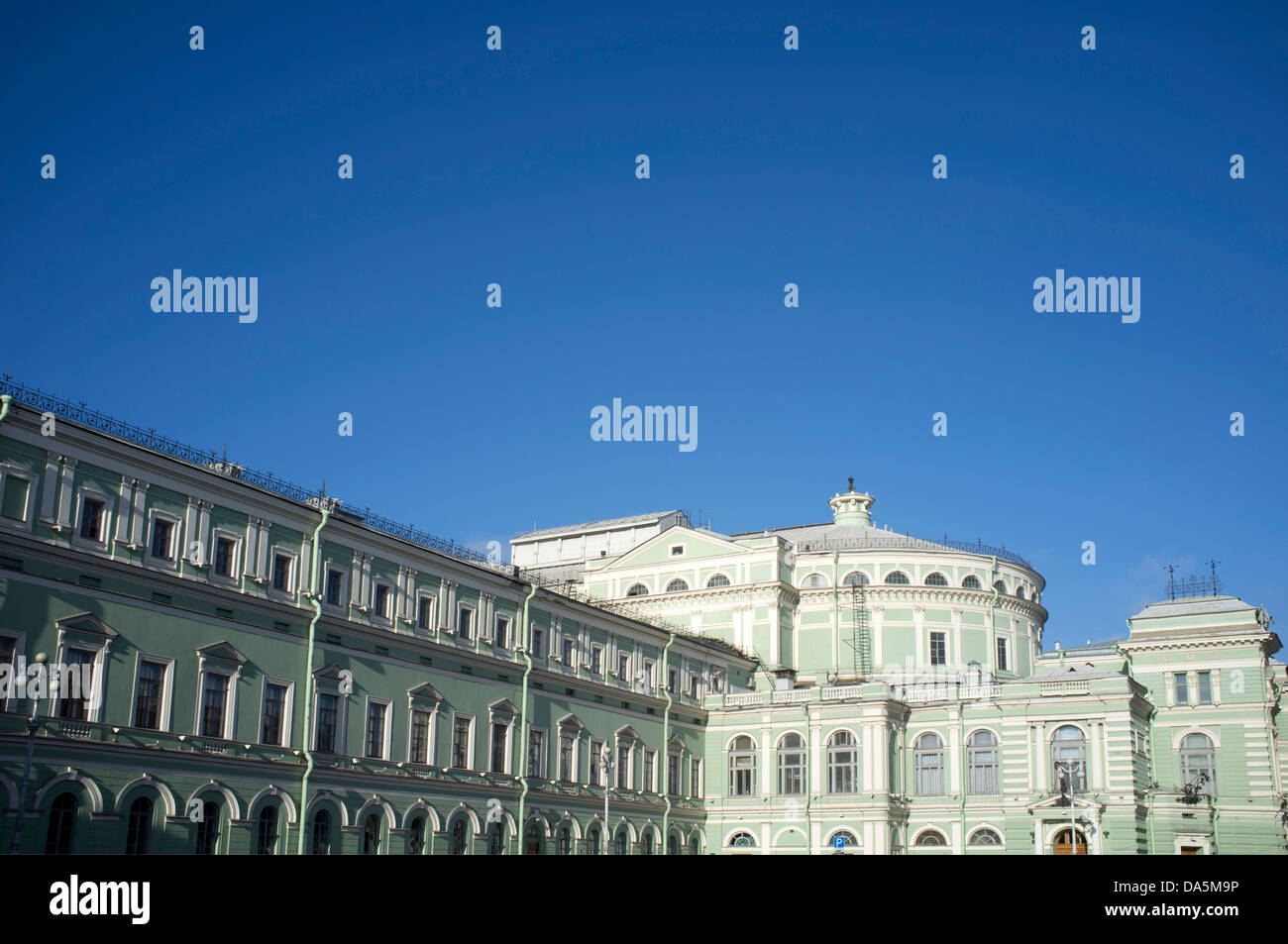Exterior of the Mariinsky Theatre a historic theatre famous for opera ...