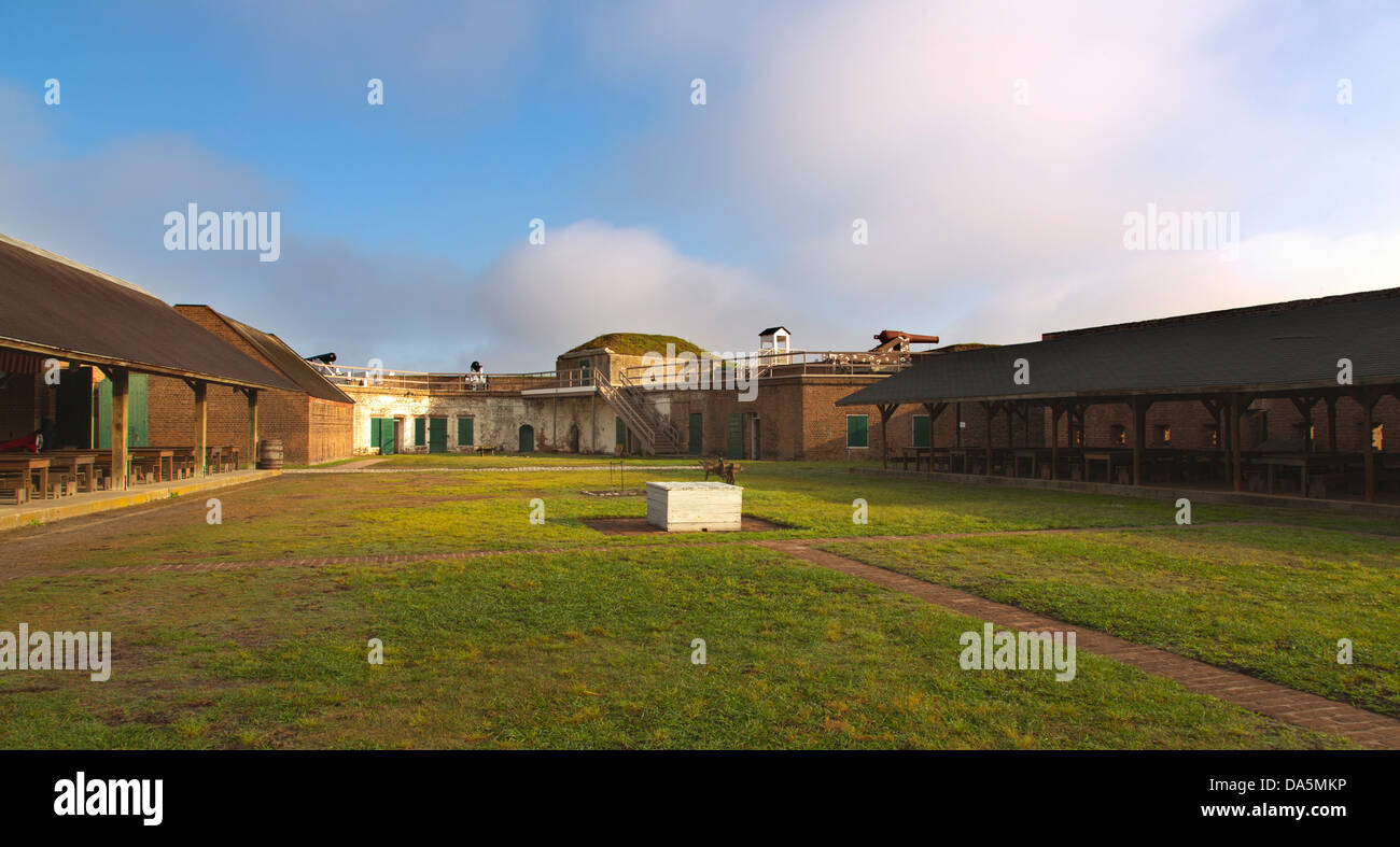 Old fort jackson savannah hi-res stock photography and images - Alamy