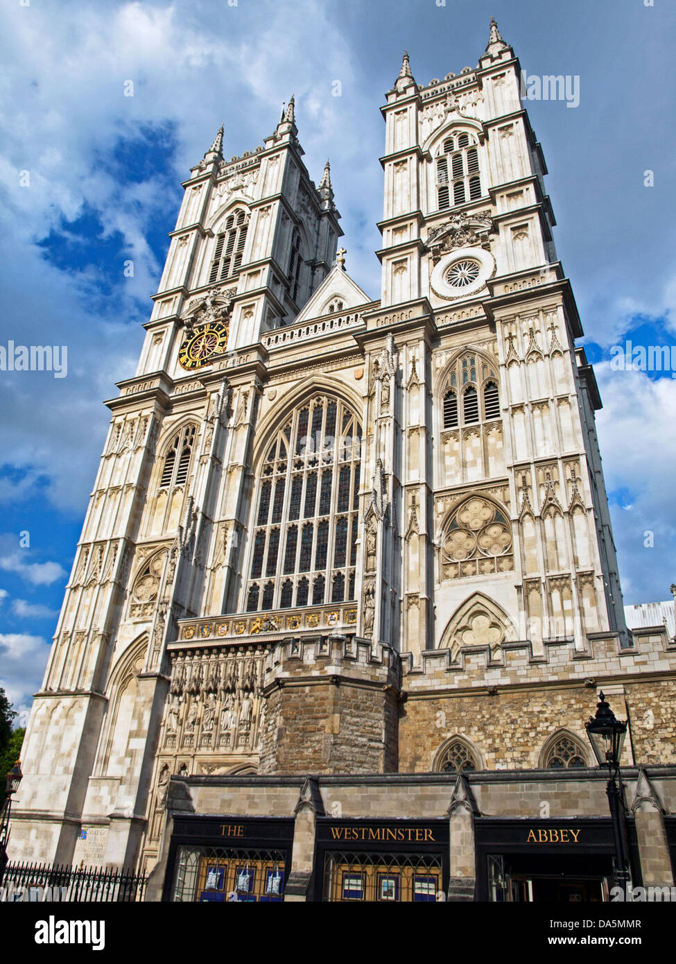Facade of Westminster Abbey, City of Westminster, London, England ...