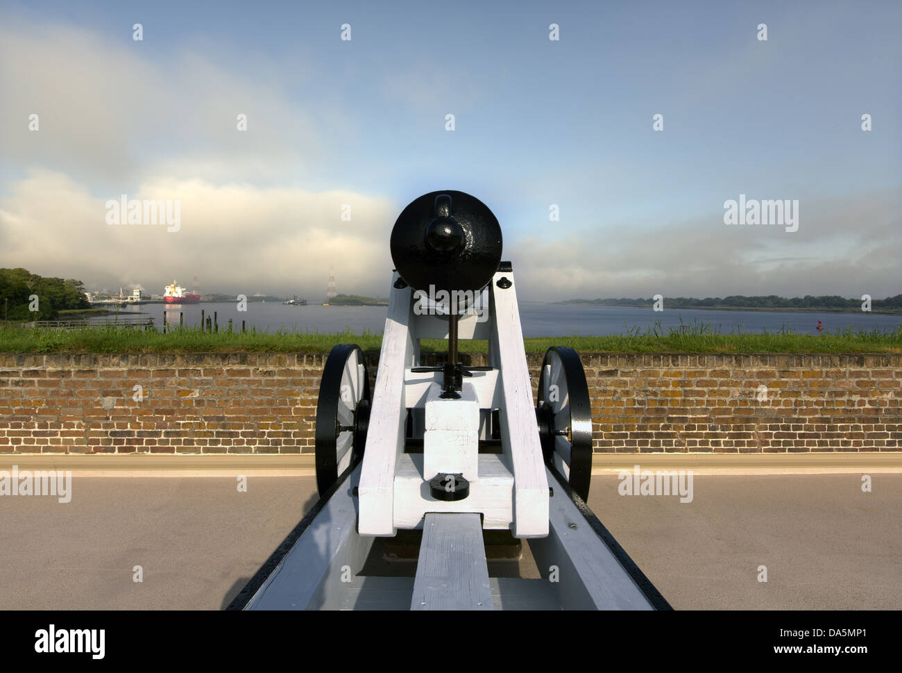 Old fort jackson savannah hi-res stock photography and images - Alamy