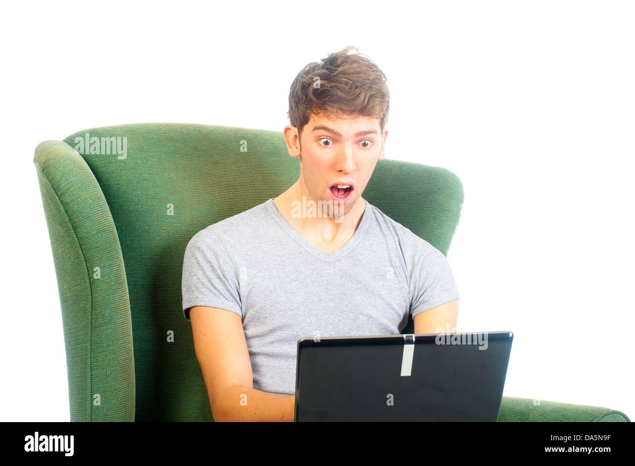 Men going crazy hi-res stock photography and images - Alamy