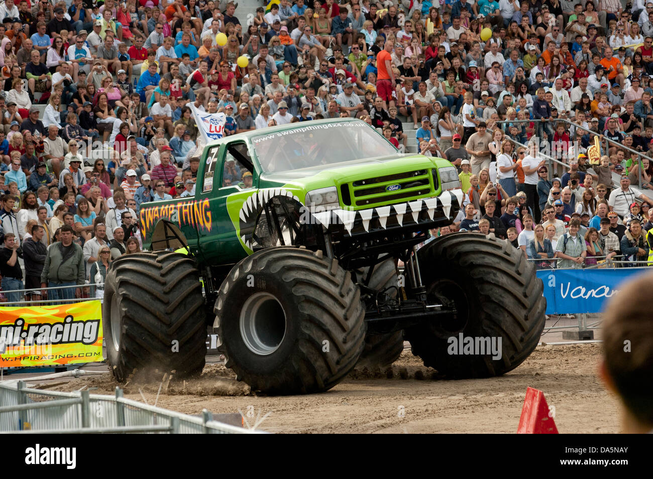 A powerful monster truck Stock Photo - Alamy