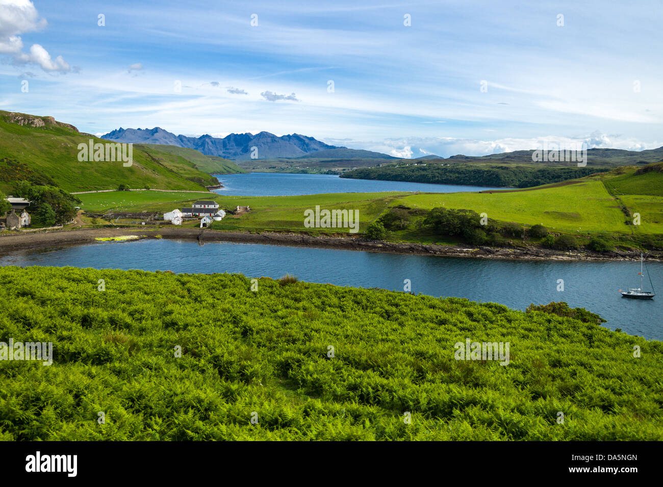 Europe Great Britain, Scotland, Highlands, landscapes in the Lochash ...