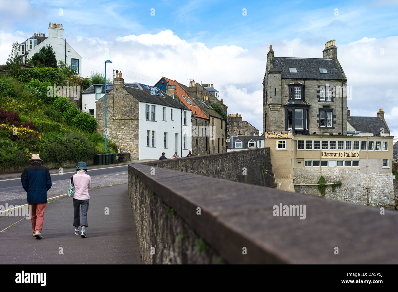 Europe Great Britain, Scotland, Lothian area, South Queenferry,tourists ...