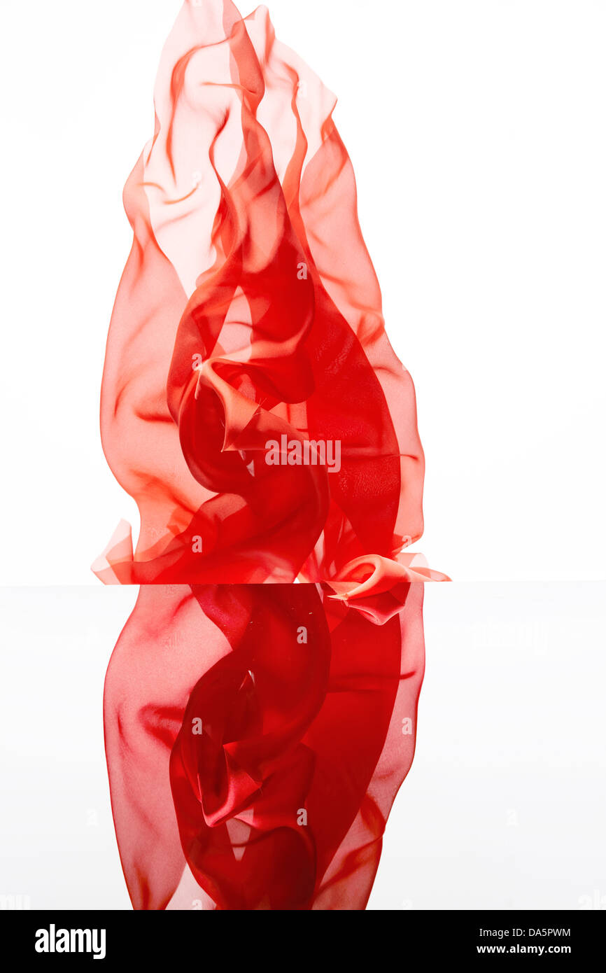 chiffon fabric refection wisp wispy Stock Photo - Alamy