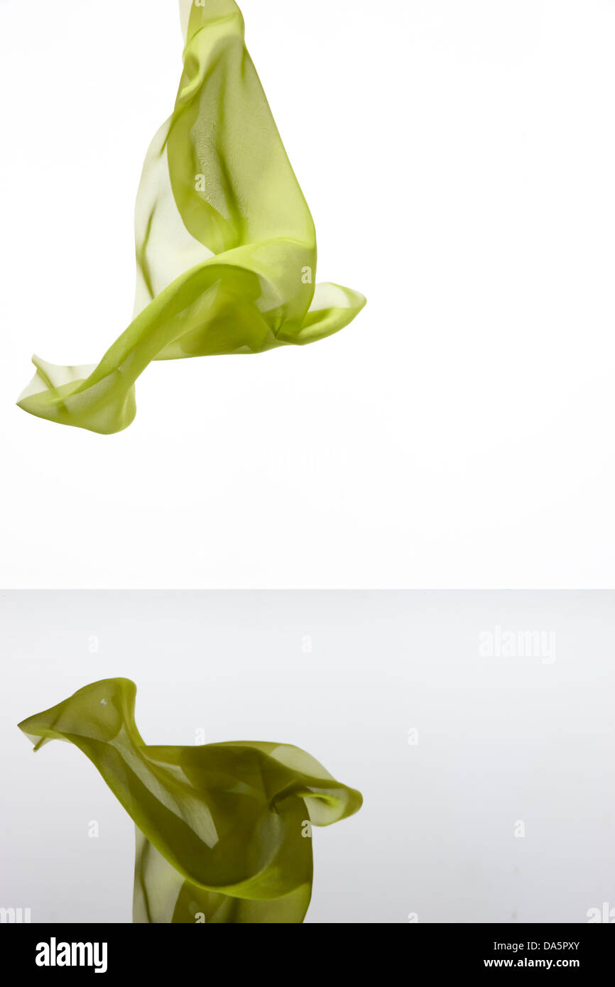 chiffon fabric refection wisp wispy Stock Photo - Alamy