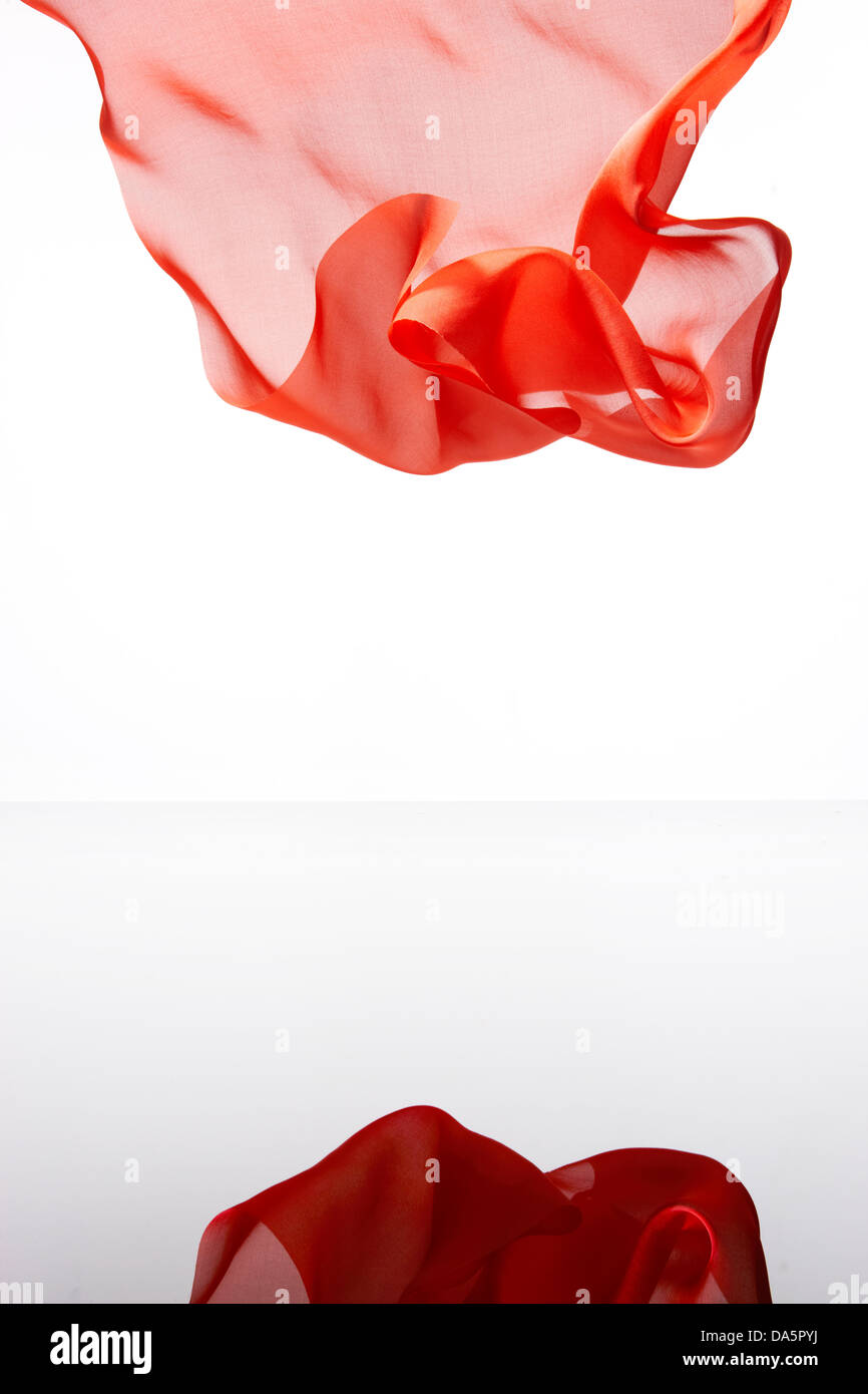 chiffon fabric refection wisp wispy Stock Photo - Alamy