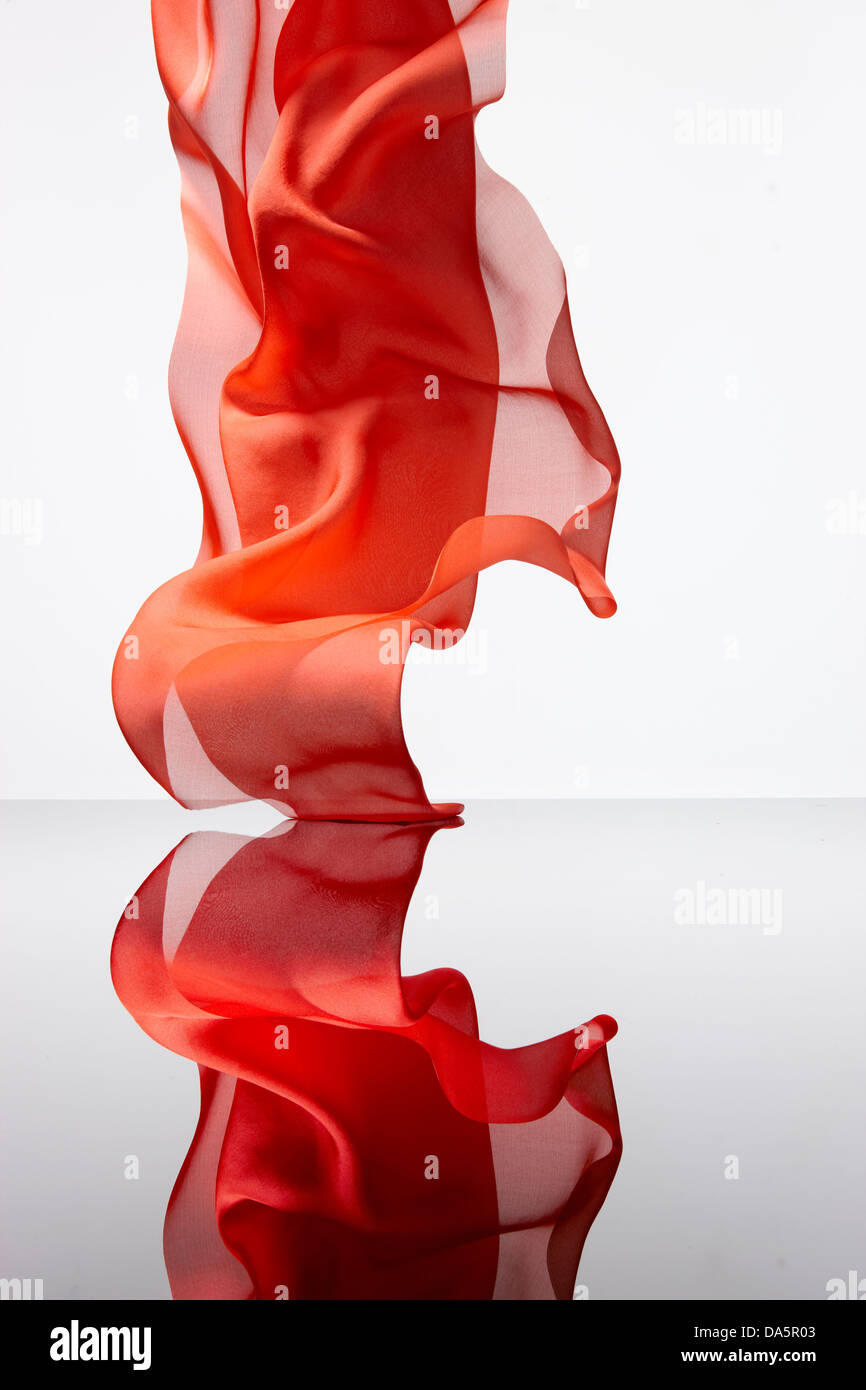 chiffon fabric refection wisp wispy Stock Photo - Alamy