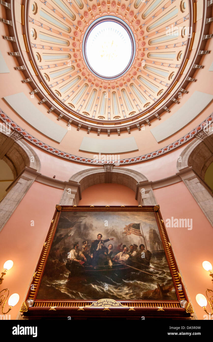 William Henry Powell's painting "Perry's Victory" at the Ohio ...