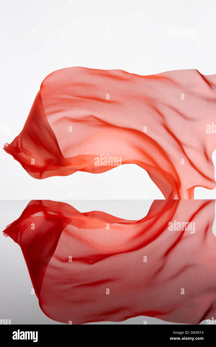 chiffon fabric refection wisp wispy Stock Photo - Alamy