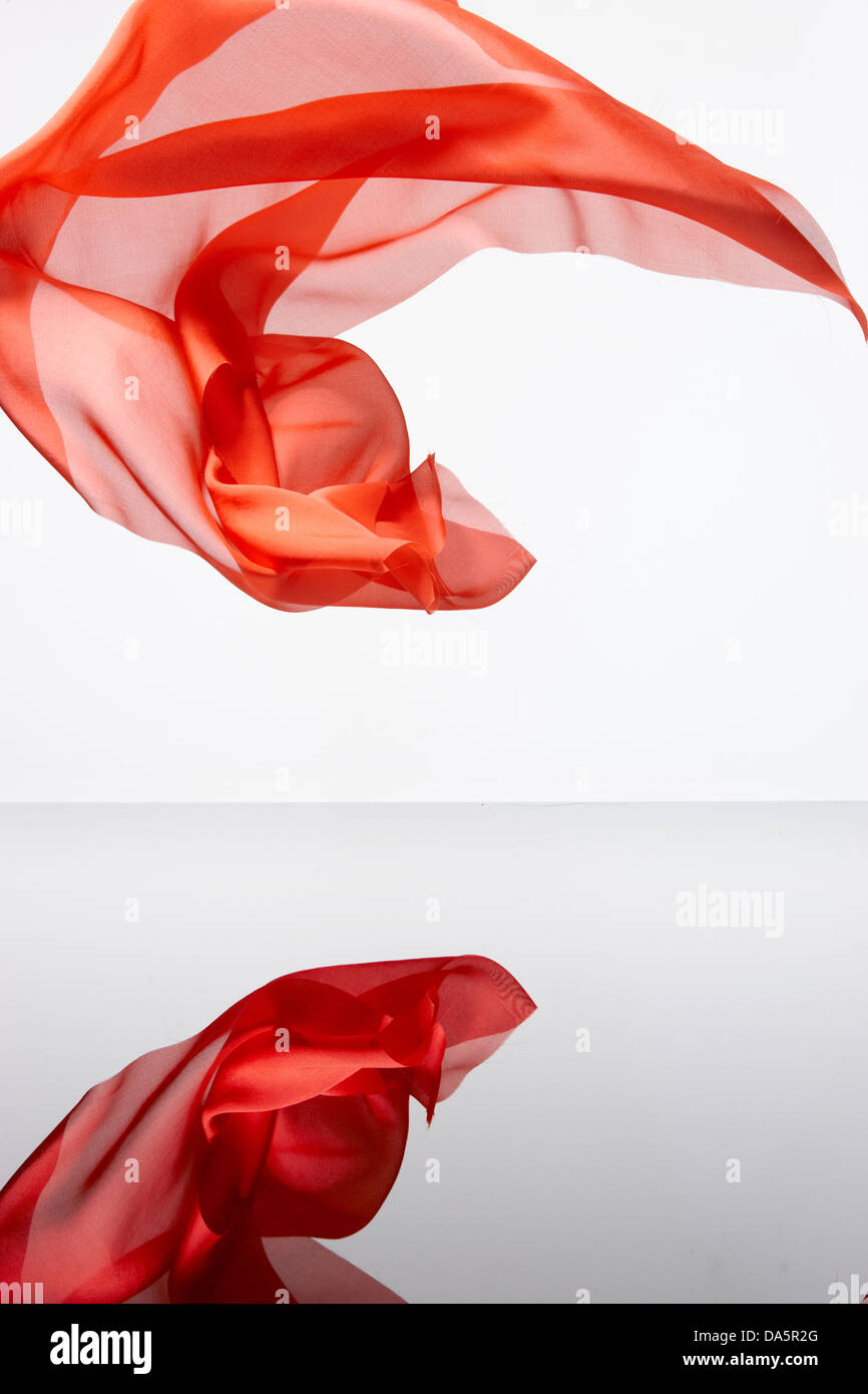 chiffon fabric refection wisp wispy Stock Photo - Alamy