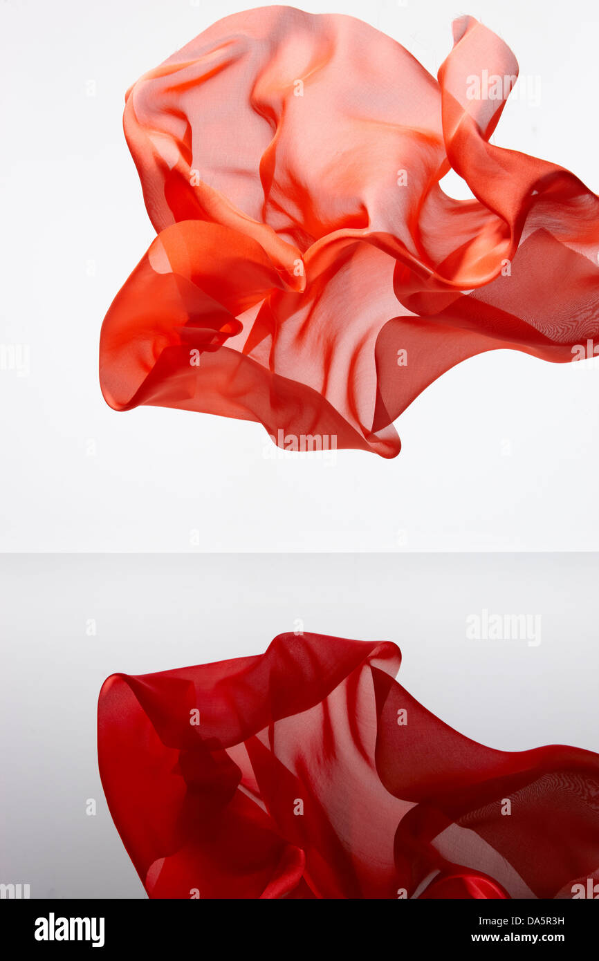 chiffon fabric refection wisp wispy Stock Photo - Alamy