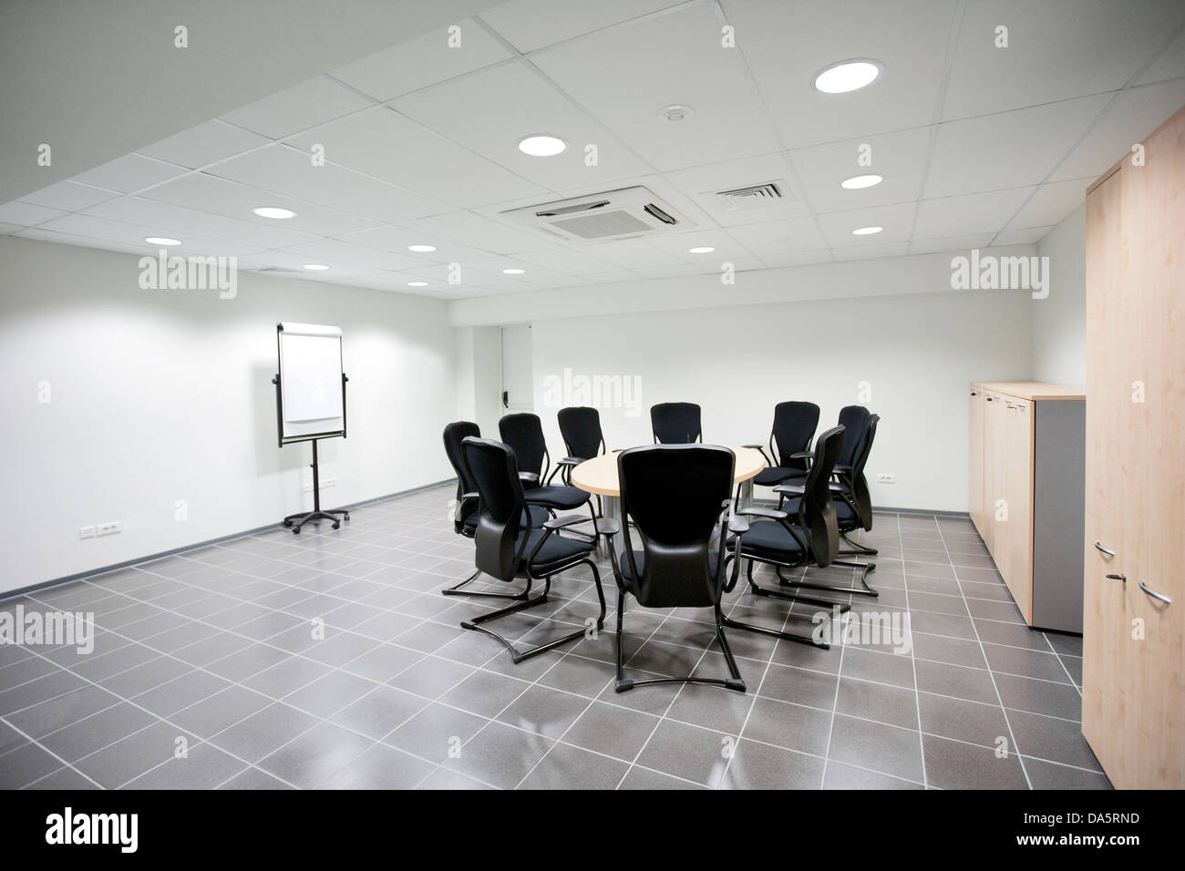 Empty meeting room in the bank office Stock Photo - Alamy