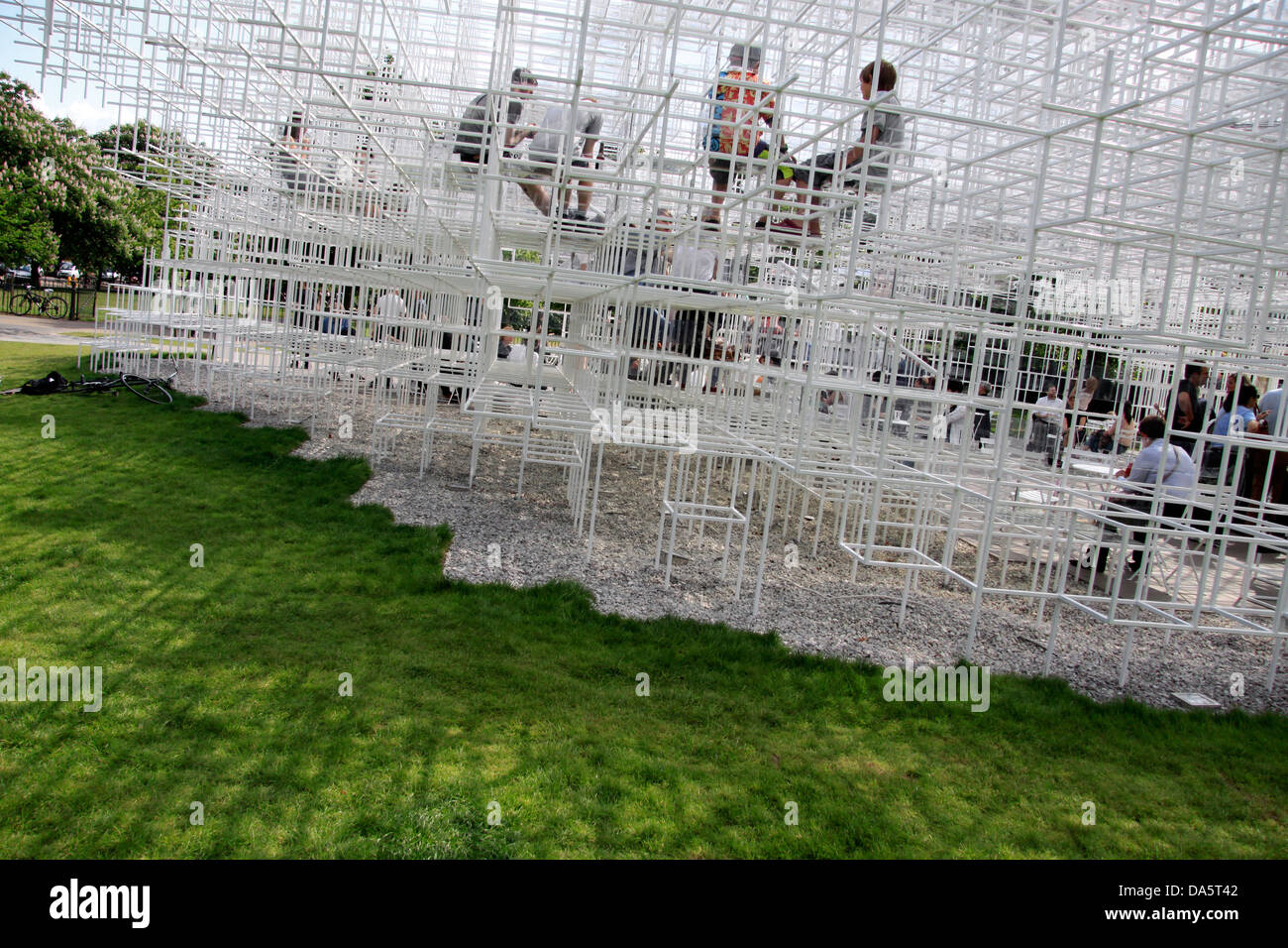 Designed by japanese architect sou fujimoto hi-res stock photography ...