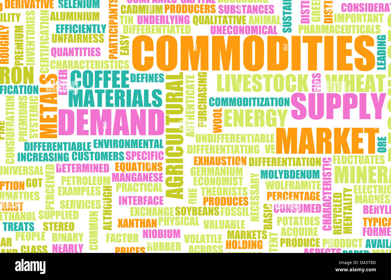 Commodities Trading on a Global Scale as Concept Stock Photo - Alamy