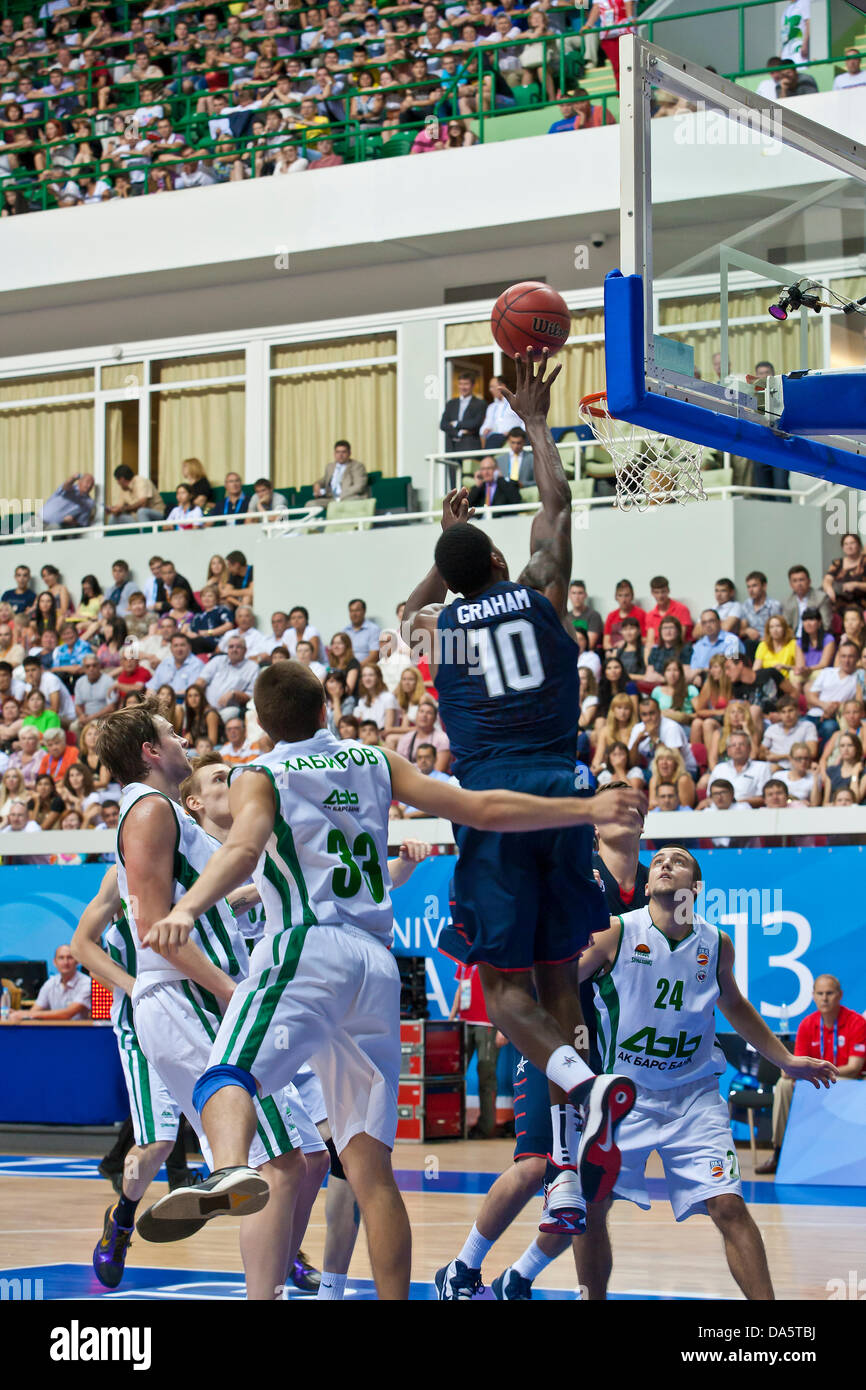 Friendly Match Team USA on basketball and the Kazan team Unix dedicated ...