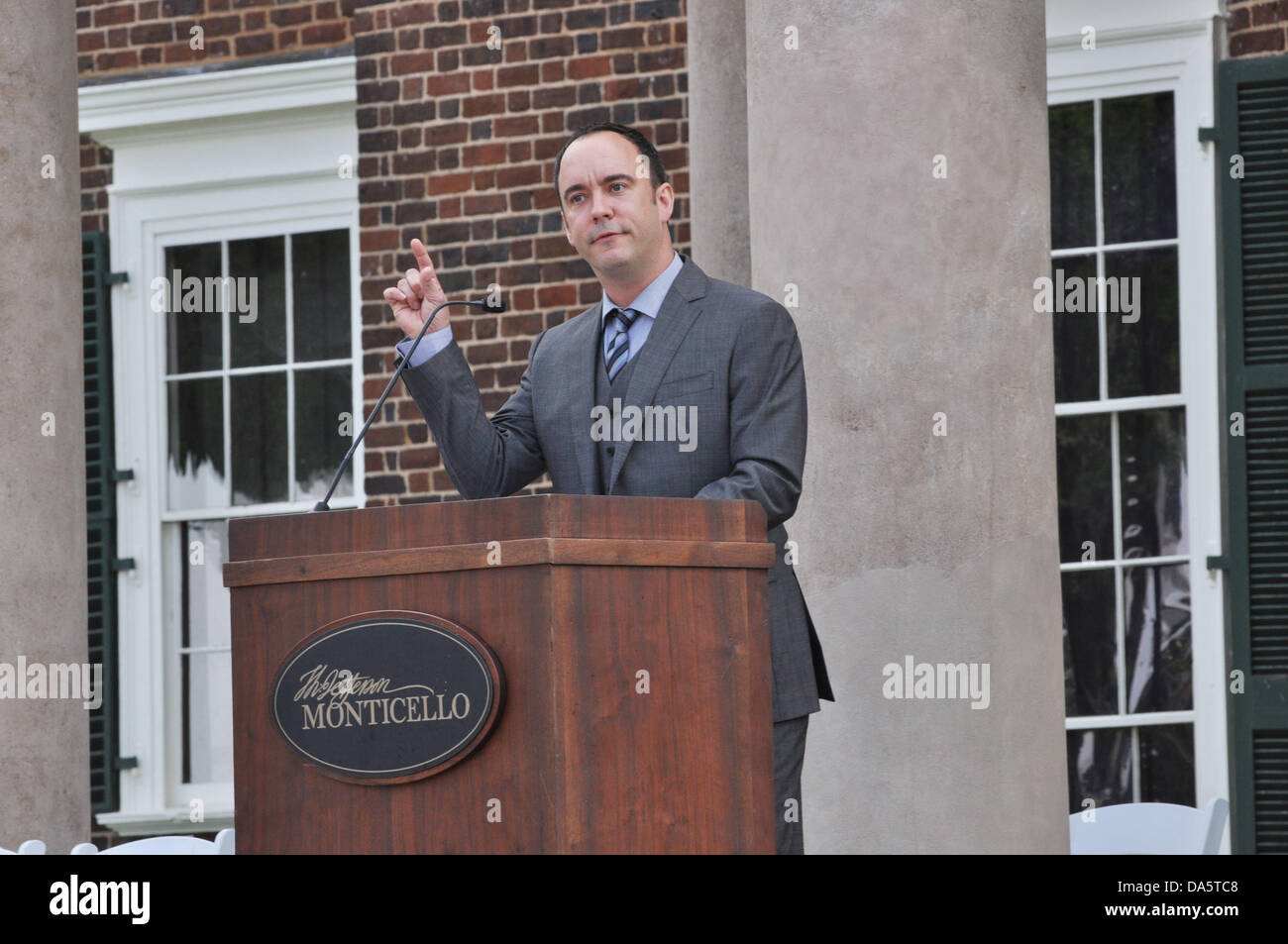 July 3, 2013 - Charlottesville, Virginia, USA - Singer DAVE MATTHEWS is ...