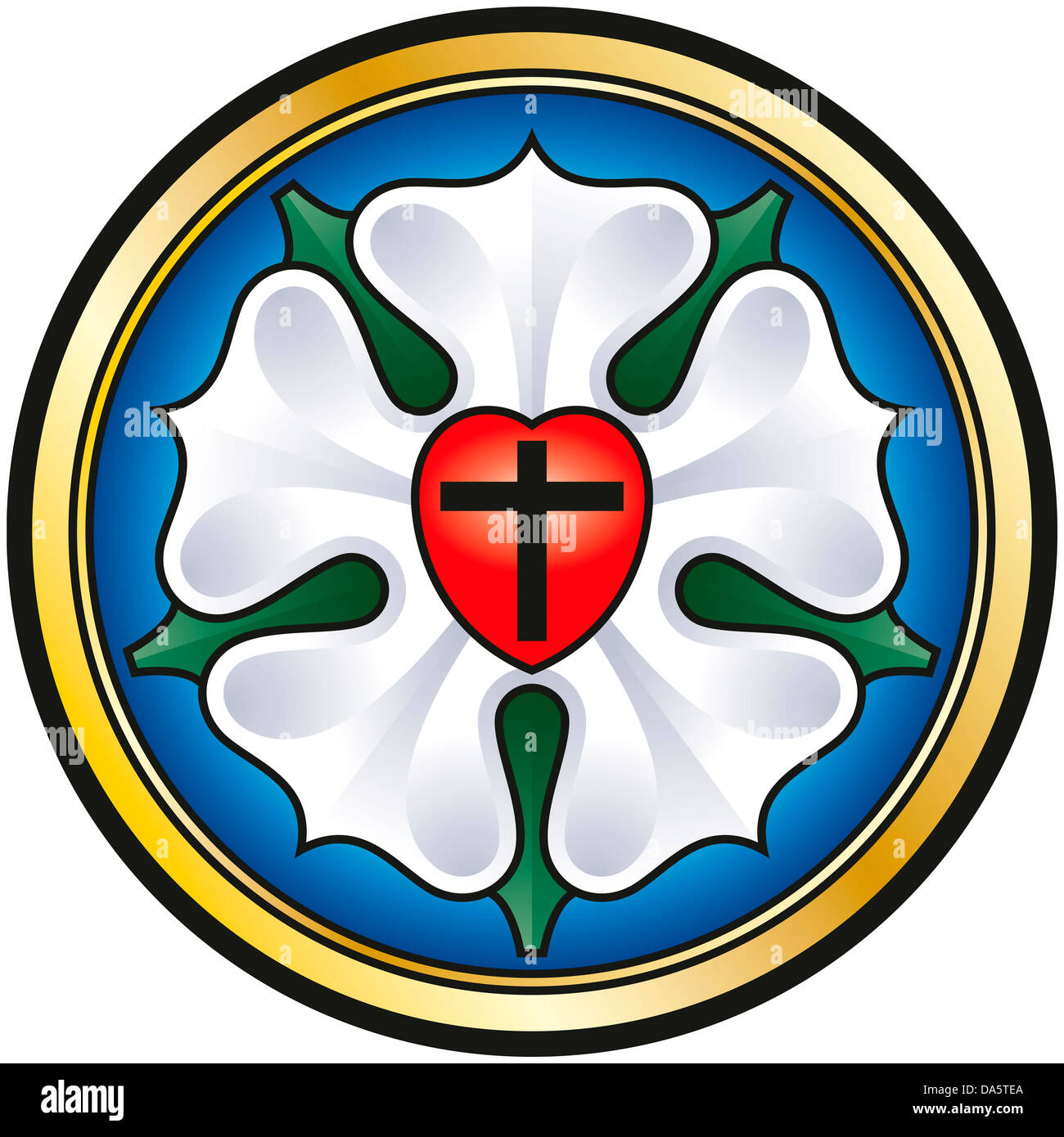 Martin Luther Rose Stock Photo - Alamy